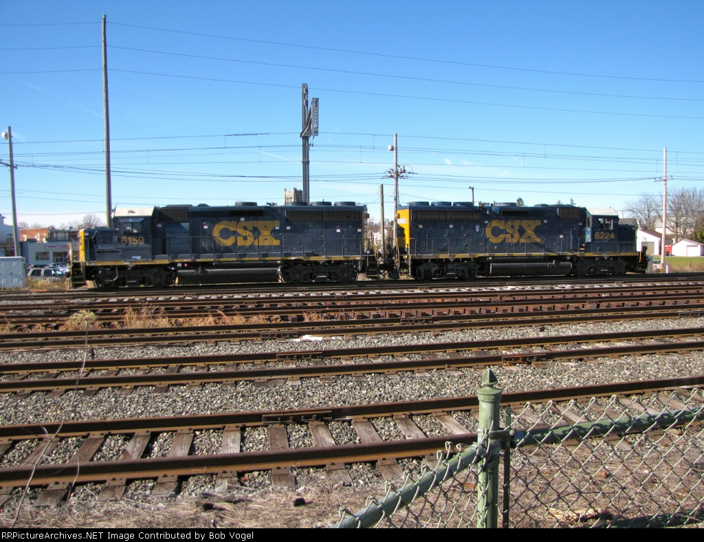 CSX 6159 and 6224